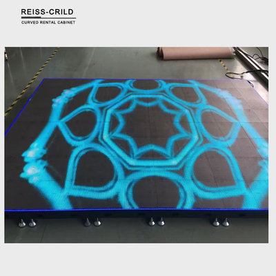 High Refresh Rate LED Illuminated Dance Floor Soft And Clear Color Rendering