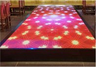 High Brightness Dance Floor LED Display , Full Color Wedding LED Dance Floor