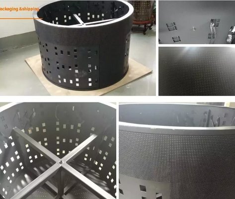 Soft Flexible LED Display Screen High Brightness Low Power Consumption