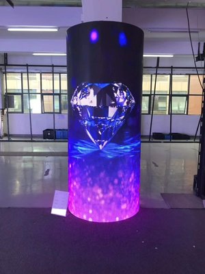 Soft Flexible LED Display Screen High Brightness Low Power Consumption