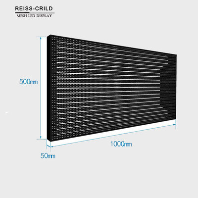 Lightweight Transparent LED Curtain Excellent Display Effect Low Power Consumption