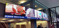 Outdoor Curved LED Panels Digital Advertising Display Excellent Color Uniformity