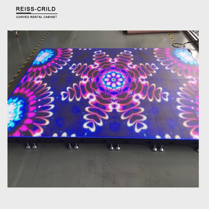 Indoor Interactive LED Dance Floor Good Heat Dissipation Easy Installation