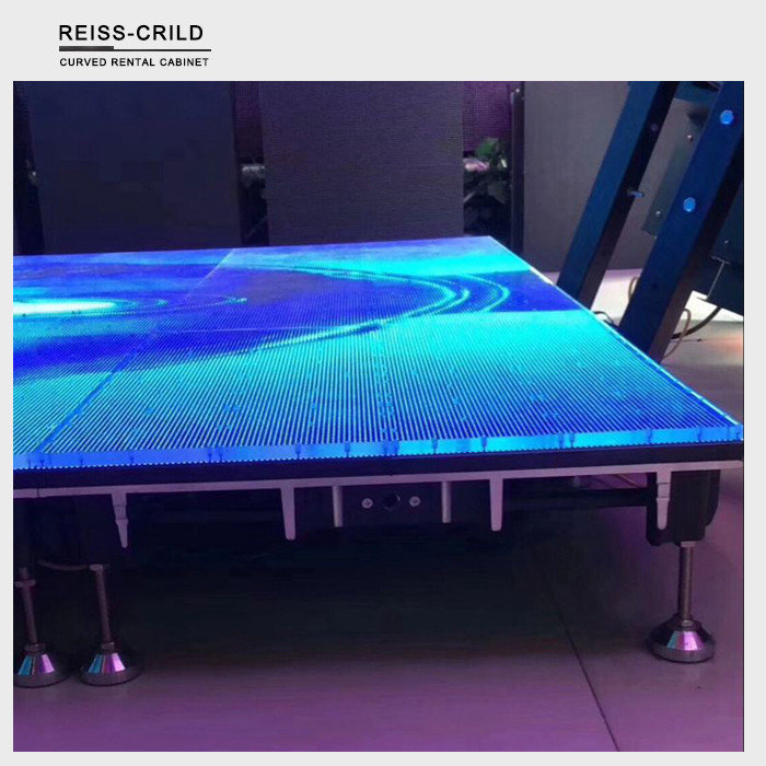 Die Casting Aluminum Dance Floor LED Display Large Bearing Capacity Good Slip Resistance