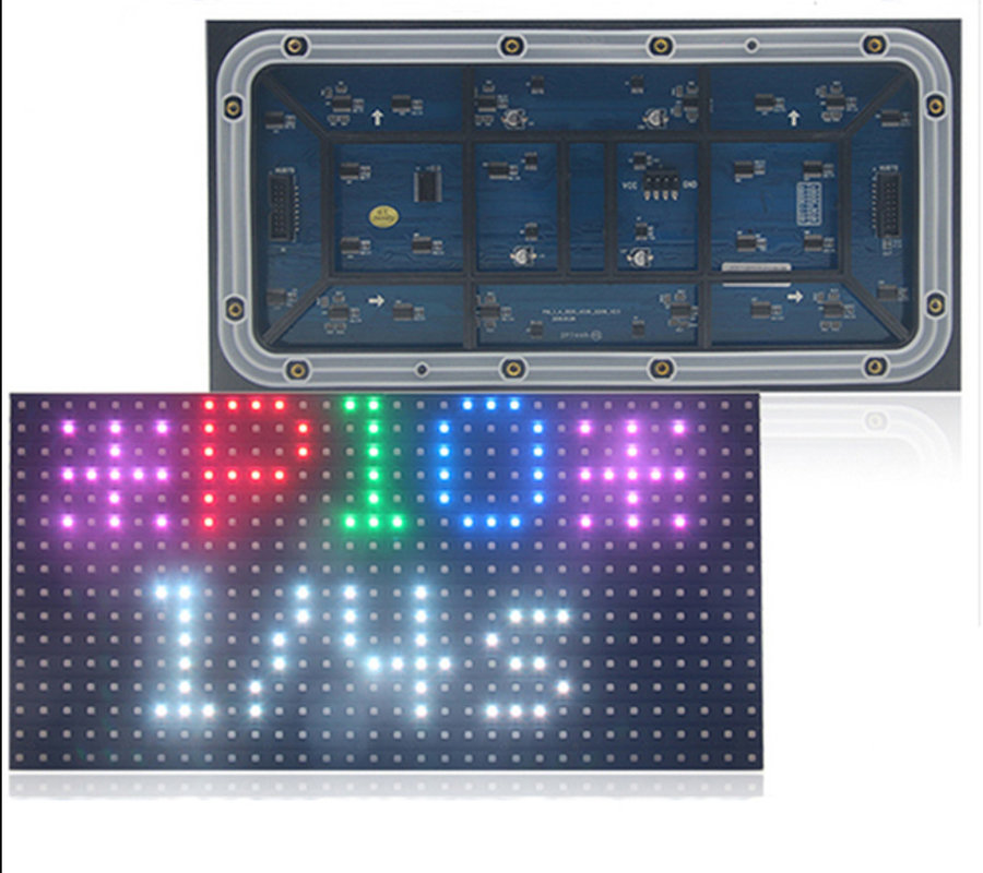 High Durability Full Color LED Message Board P10 320x160mm Easy Installation