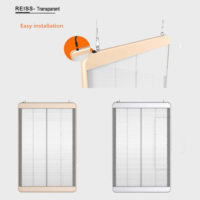 High Brightness Transparent Glass LED Display , Transparent LED Curtain Screen