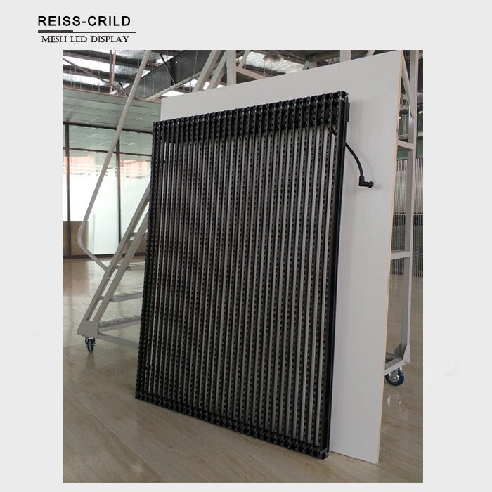 Ultra Low Decay LED Mesh Display High Resolution Excellent Visual Effect
