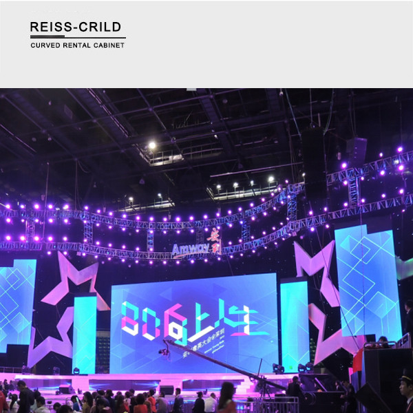 SMD1921 P4.81 RGB Indoor LED Rental Screen For Stage